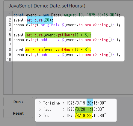 TypeScript(JavaScript) : 日付加減算は set***() で／ゼロ埋めは "2-digit" で #date - Qiita