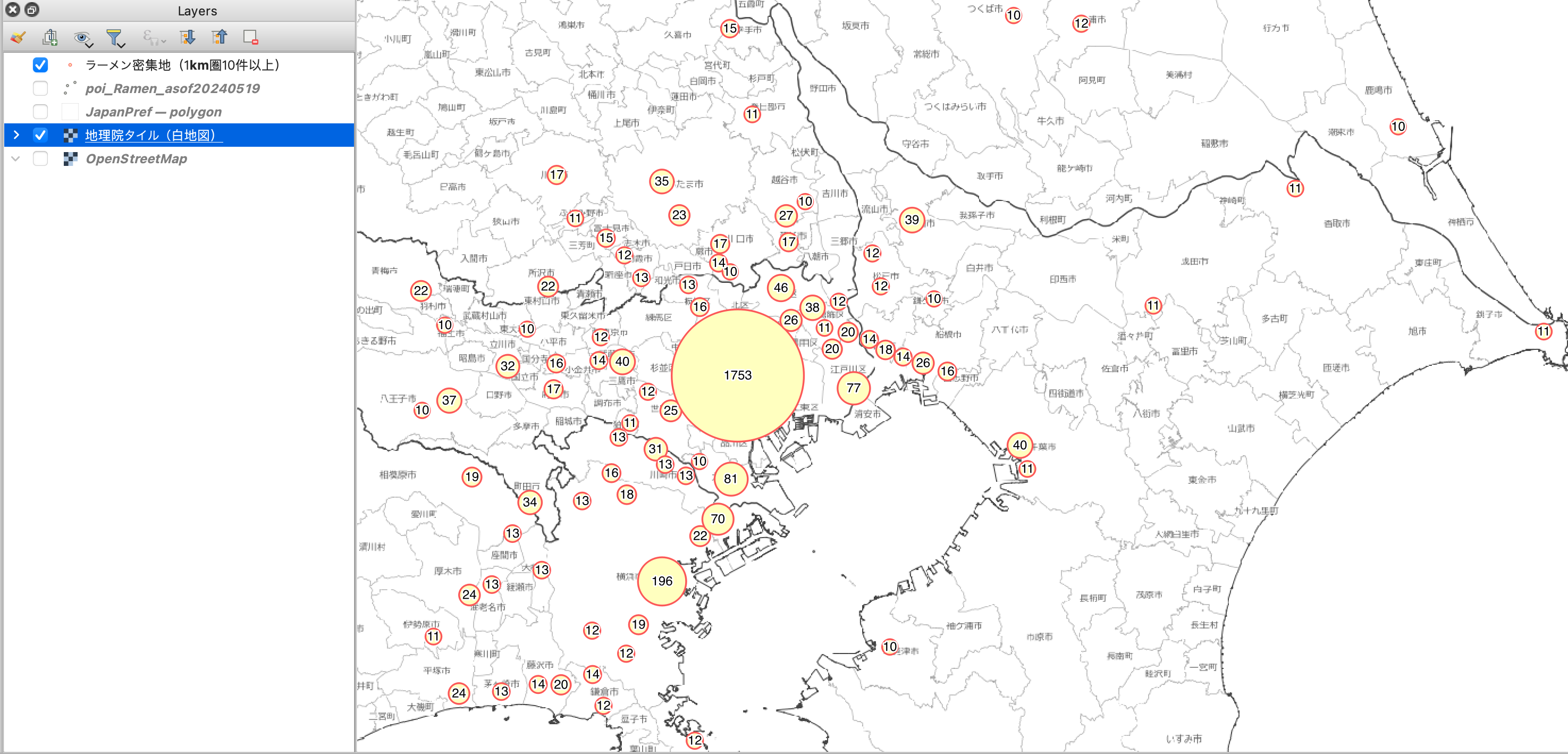 Yahoo!ローカルサーチAPIから情報をCSVで取得する【Python】 #GIS - Qiita
