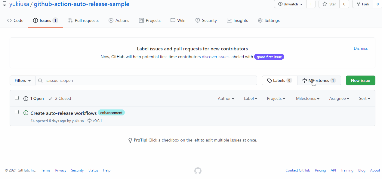 GitHubで使えるリリースノート(ChangeLog)自動生成ツール3選(2021年版) #GitHubActions - Qiita