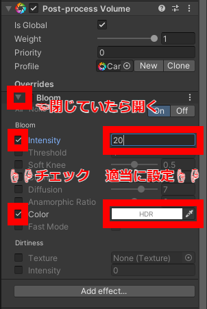 【Unity】Render Textureを使ってPost ProcessingをUIだけに適用する #postprocessing - Qiita