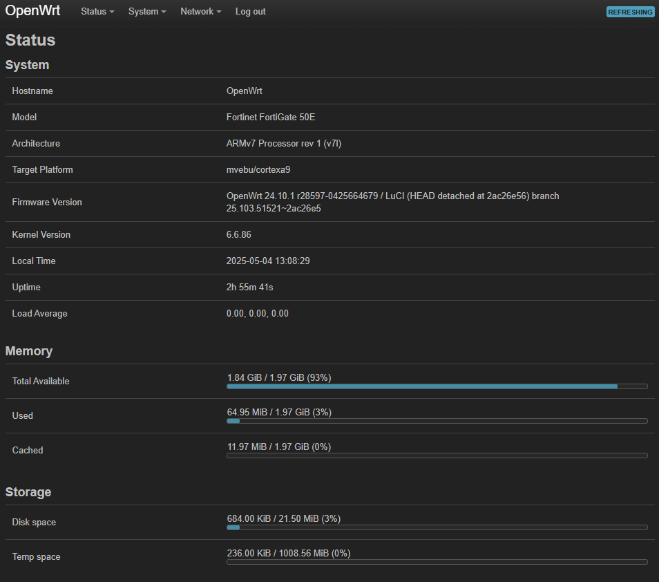 OpenWrt Fortinet FortiGate 50E /overlay 領域の拡張 #openwrt - Qiita