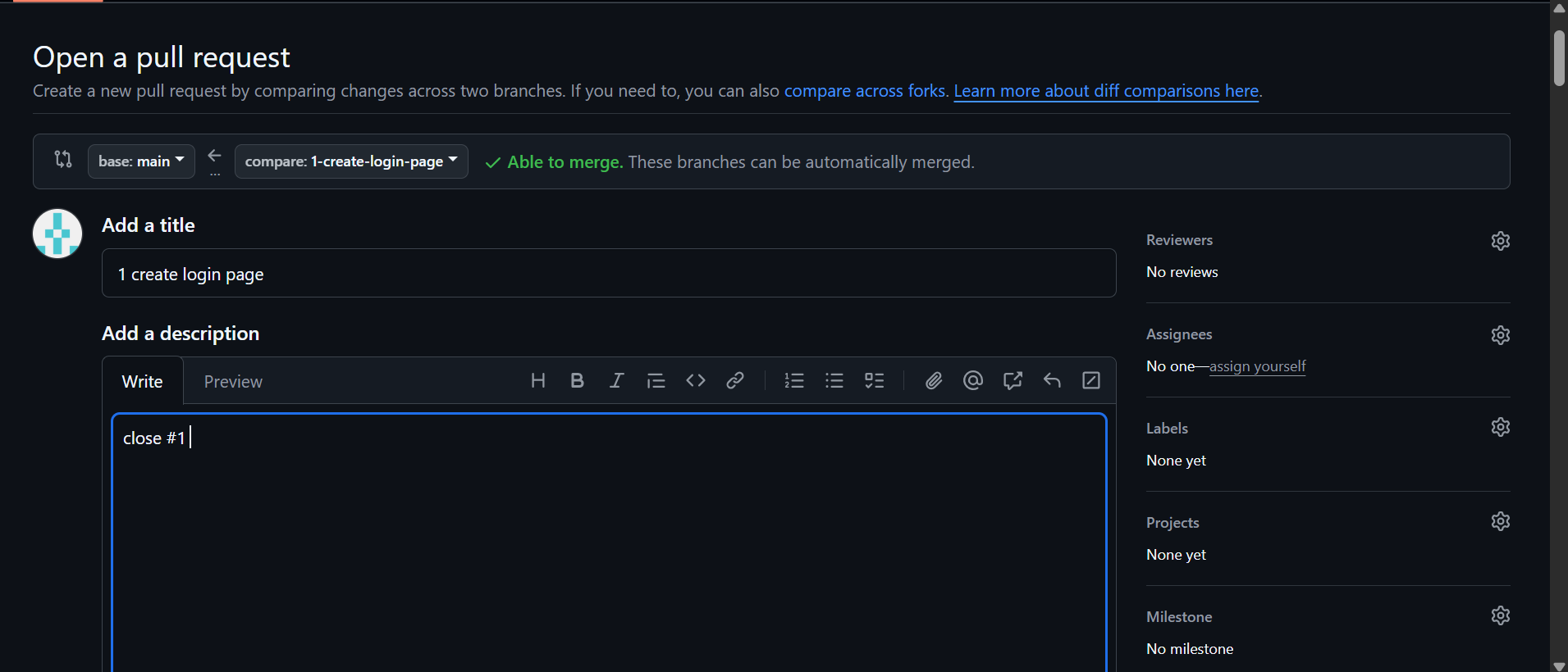 Issueと紐付けたGit PR/Commitのワークフロー #GitHub - Qiita