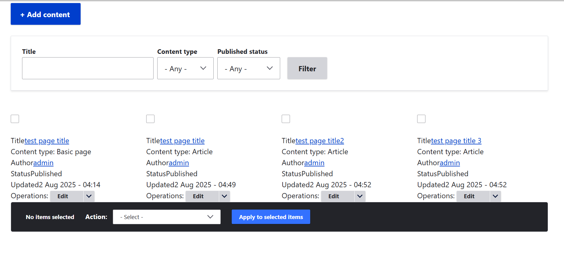 Drupal 基本 #Drupal11 - Qiita