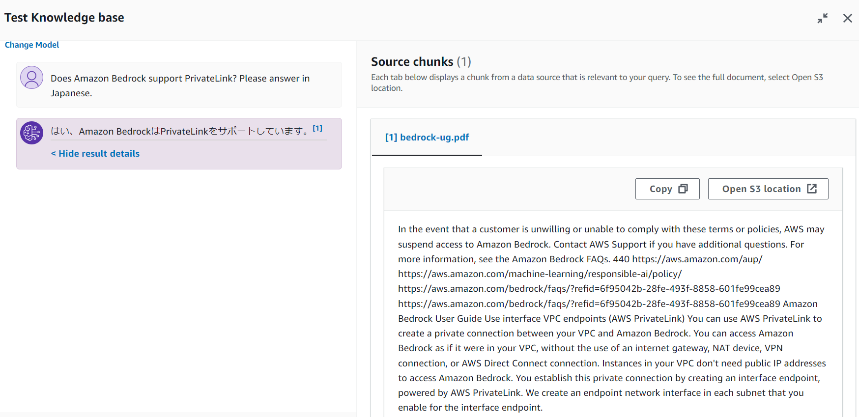 Knowledge Base for Amazon Bedrock を🦜️🔗LangChain から呼び出す #Python - Qiita