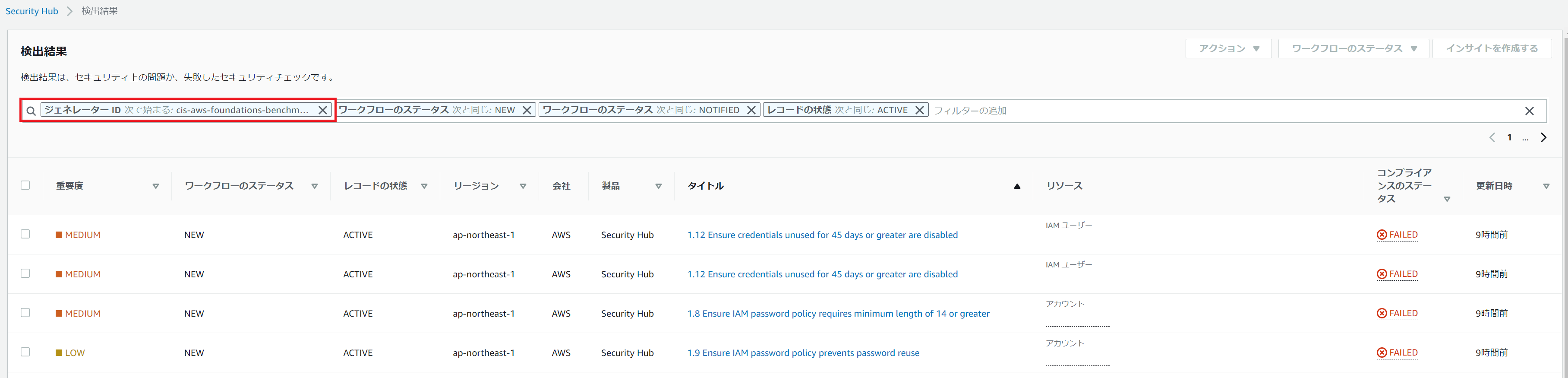 Security Hub が CIS AWS Foundations Benchmark v1.4.0 をサポート #SecurityHub ...