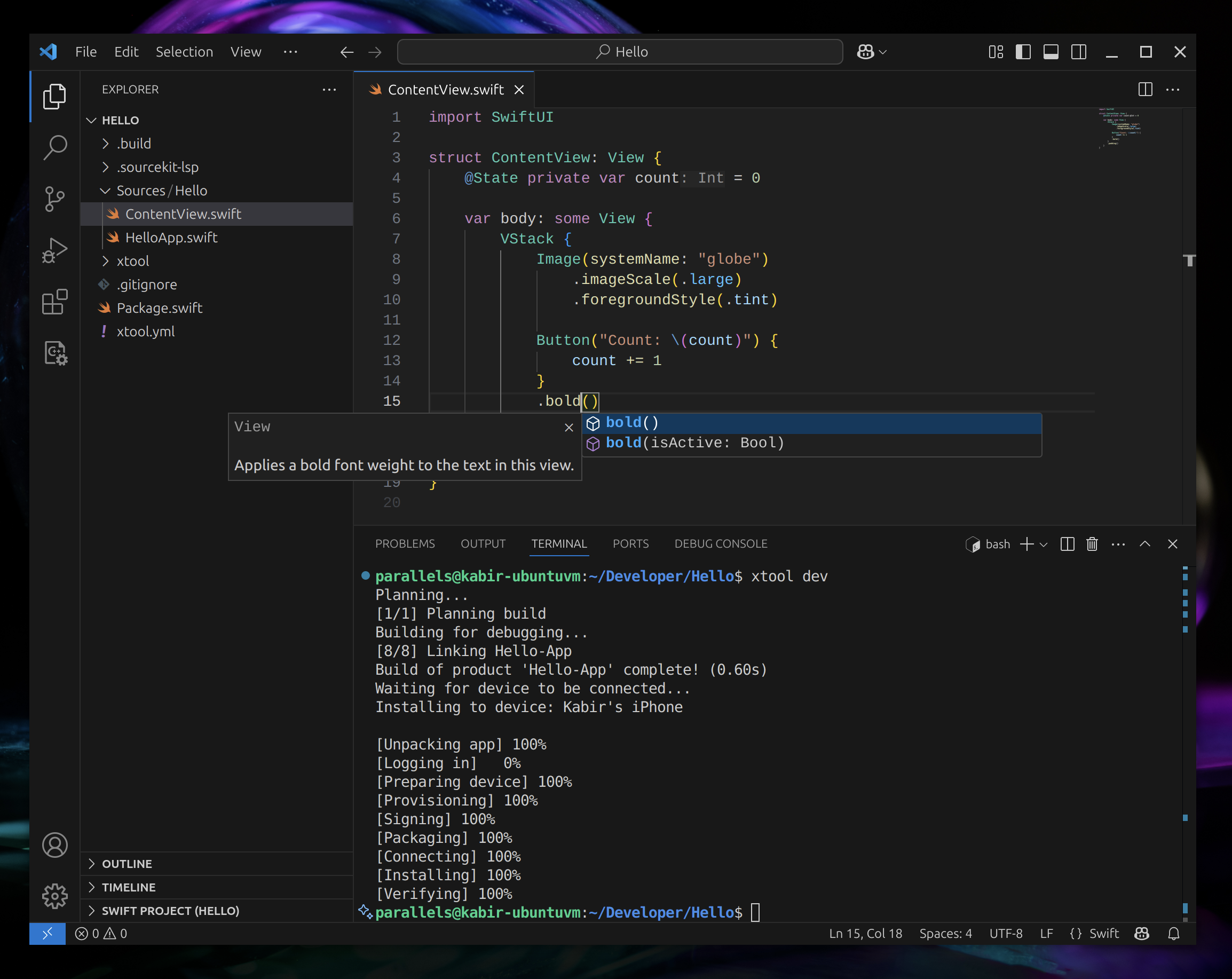 LinuxでiOSアプリ開発！Xcode不要の救世主「xtool」を使ってみた #iosアプリ - Qiita