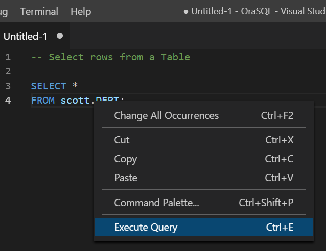 Oracle Developer Tools for VS Codeの基本操作チュートリアル #VSCode - Qiita