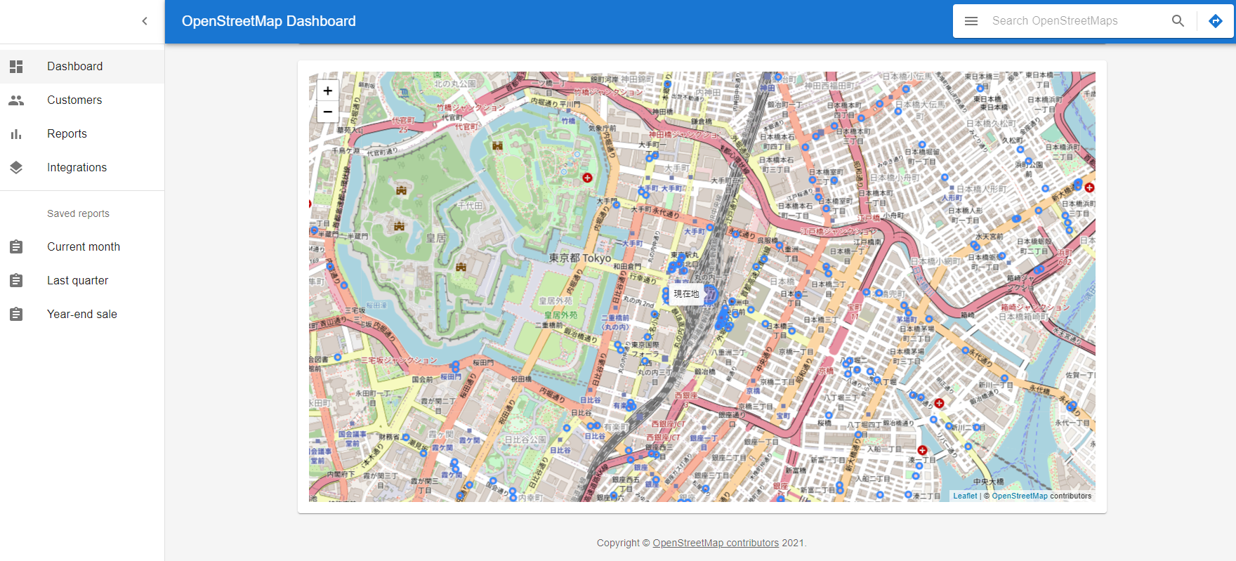 オープンデータの地図 OpenStreetMap の世界 #React - Qiita