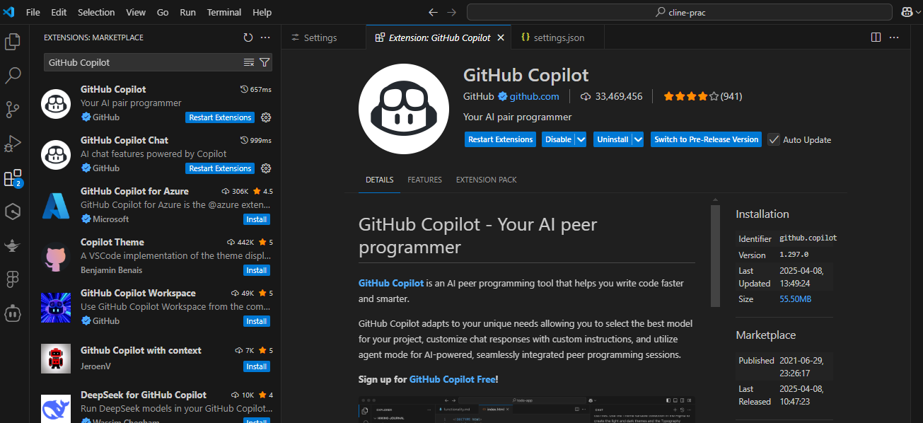Playwright MCP を使ってAIにブラウザ操作をさせてみる（GitHub Copilot / Cline 環境構築手順付） #GitHubCopilot - Qiita