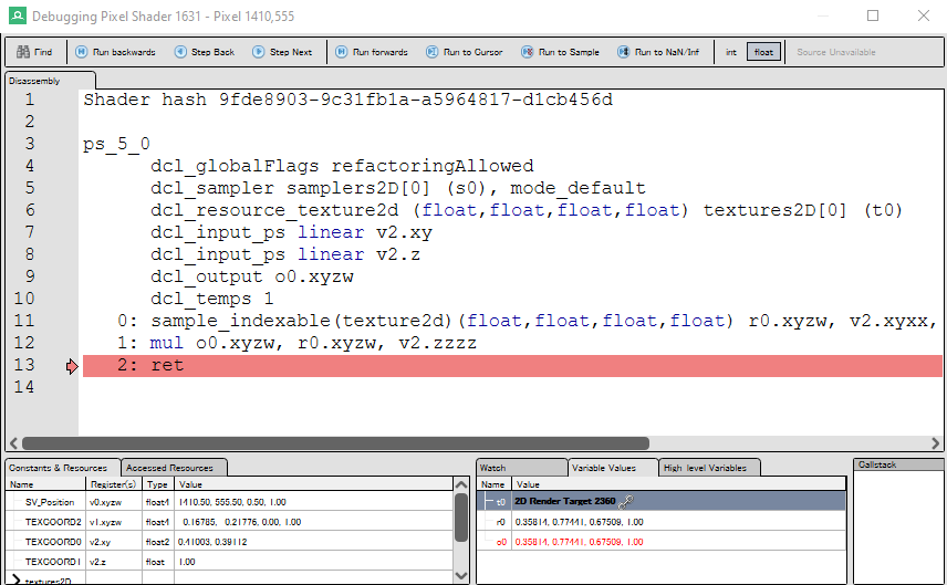 RenderDocでWebGLをシェーダーデバッグ（変数も見れちゃう♡）だと？ #GLSL - Qiita