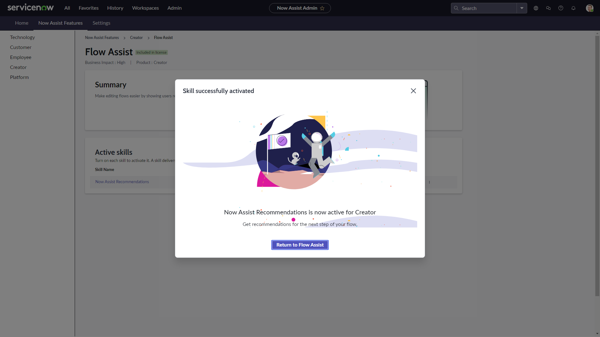 [ServiceNow] Now Assist for Creatorを触ってみる (1) - Flow Assist - # ...