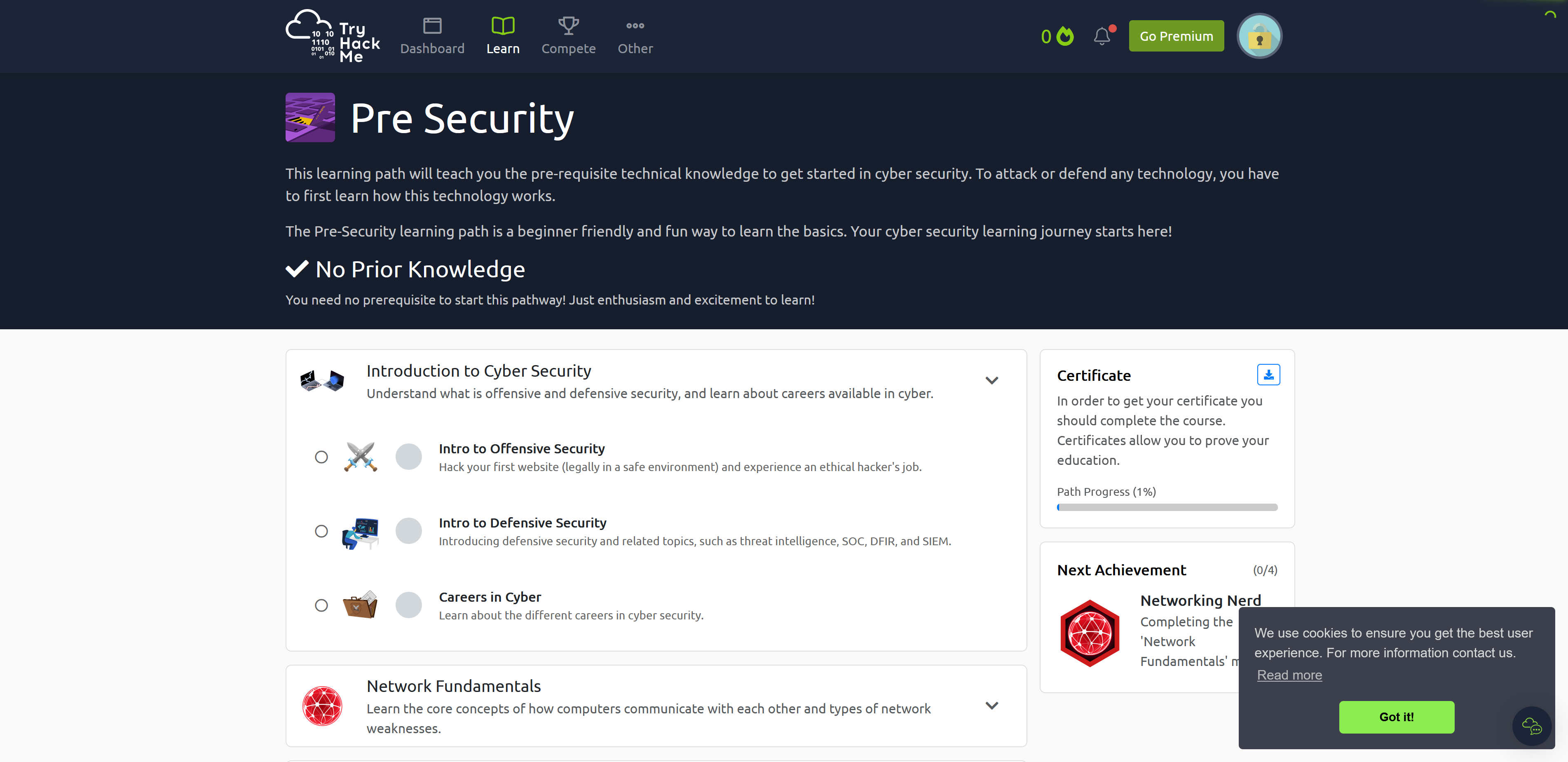 TryHackMeを触ってみた！ #Security - Qiita