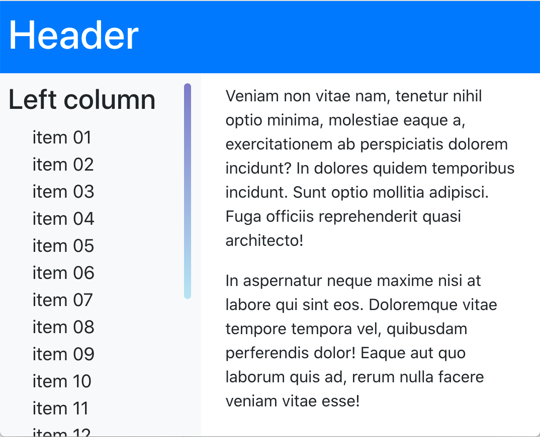 React + TypeScript: SimpleBarでスクロールバーのスタイルをカスタマイズする #JavaScript - Qiita