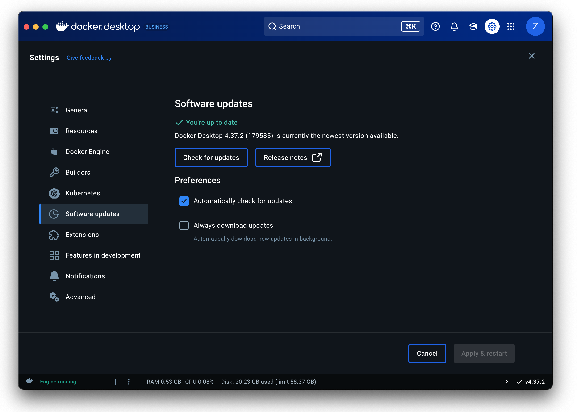 Docker Desktop for Macがエラーで起動できない件(#7527)についての情報 #DockerDesktop - Qiita