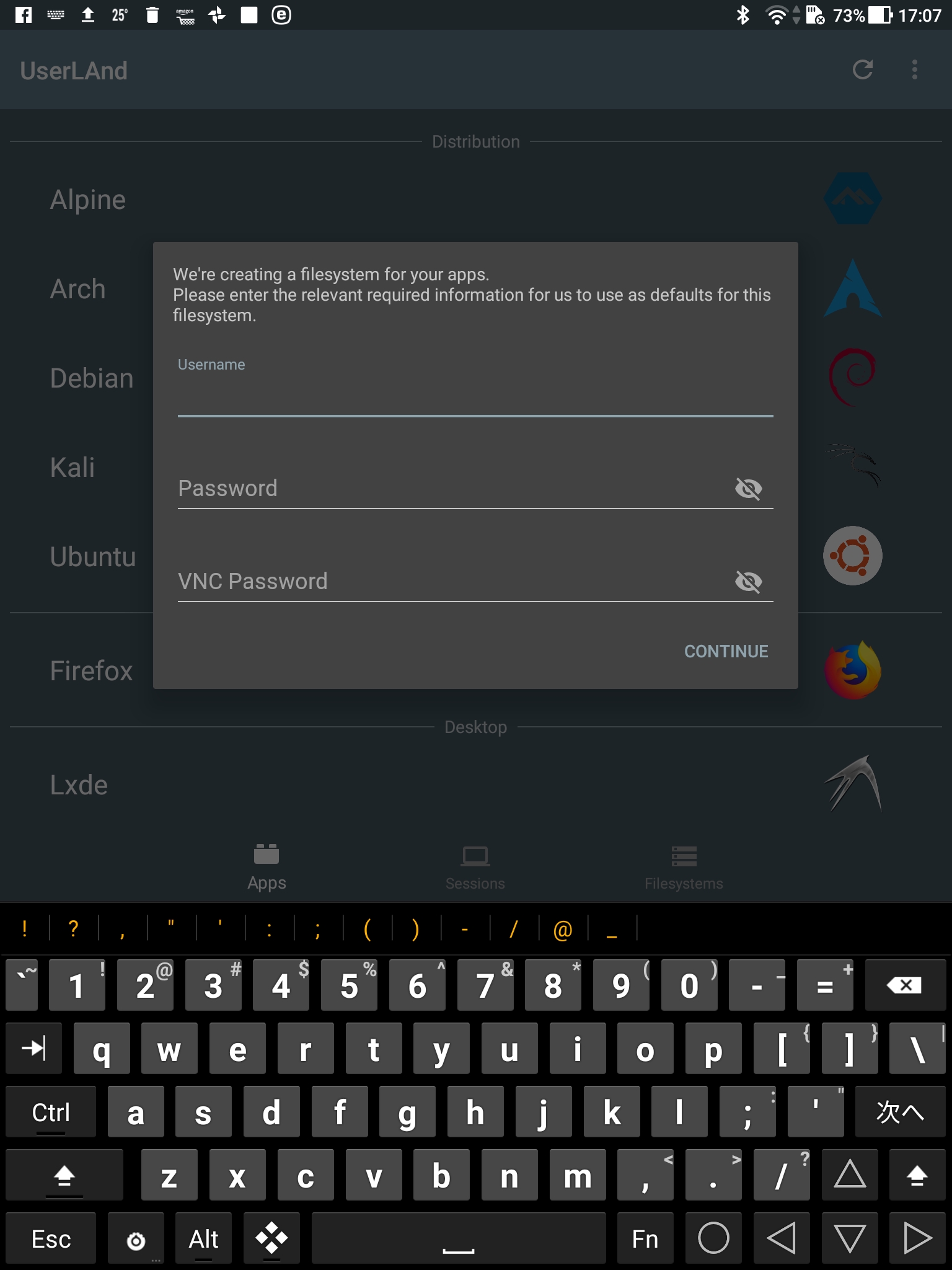 AndroidタブレットにUbuntuをインストールする #UserLand - Qiita