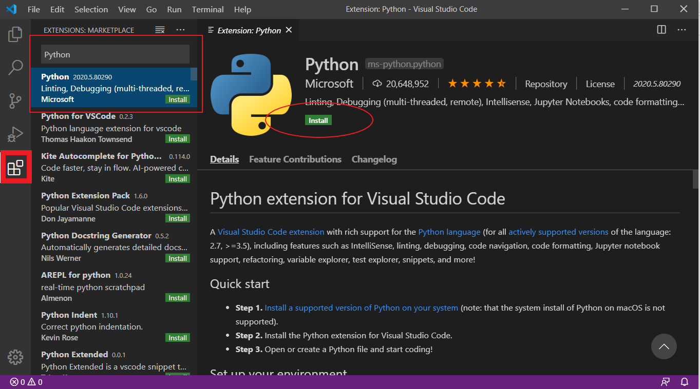 VisualStudioCodeでPython開発環境構築 (0からflake8による静的解析及びコード整形まで) #初心者 - Qiita