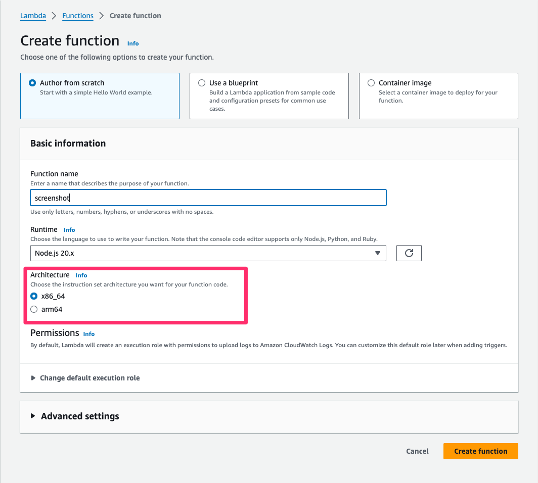 API Gateway + Lambda + Puppeteer で任意の Web ページのスクリーンショットを撮って S3 に保存する #Node.js - Qiita