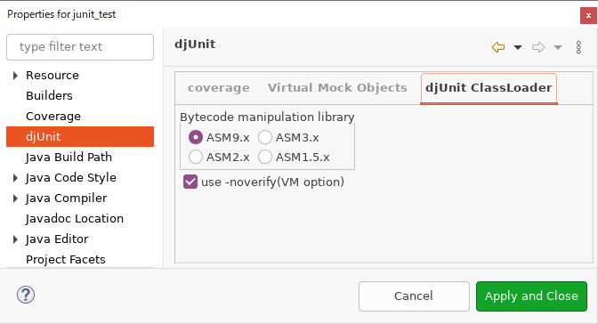 djUnitをJava15、eclipse2021-03で使用する #Eclipse - Qiita