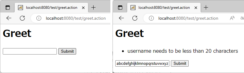 Struts2 Validation #Java - Qiita