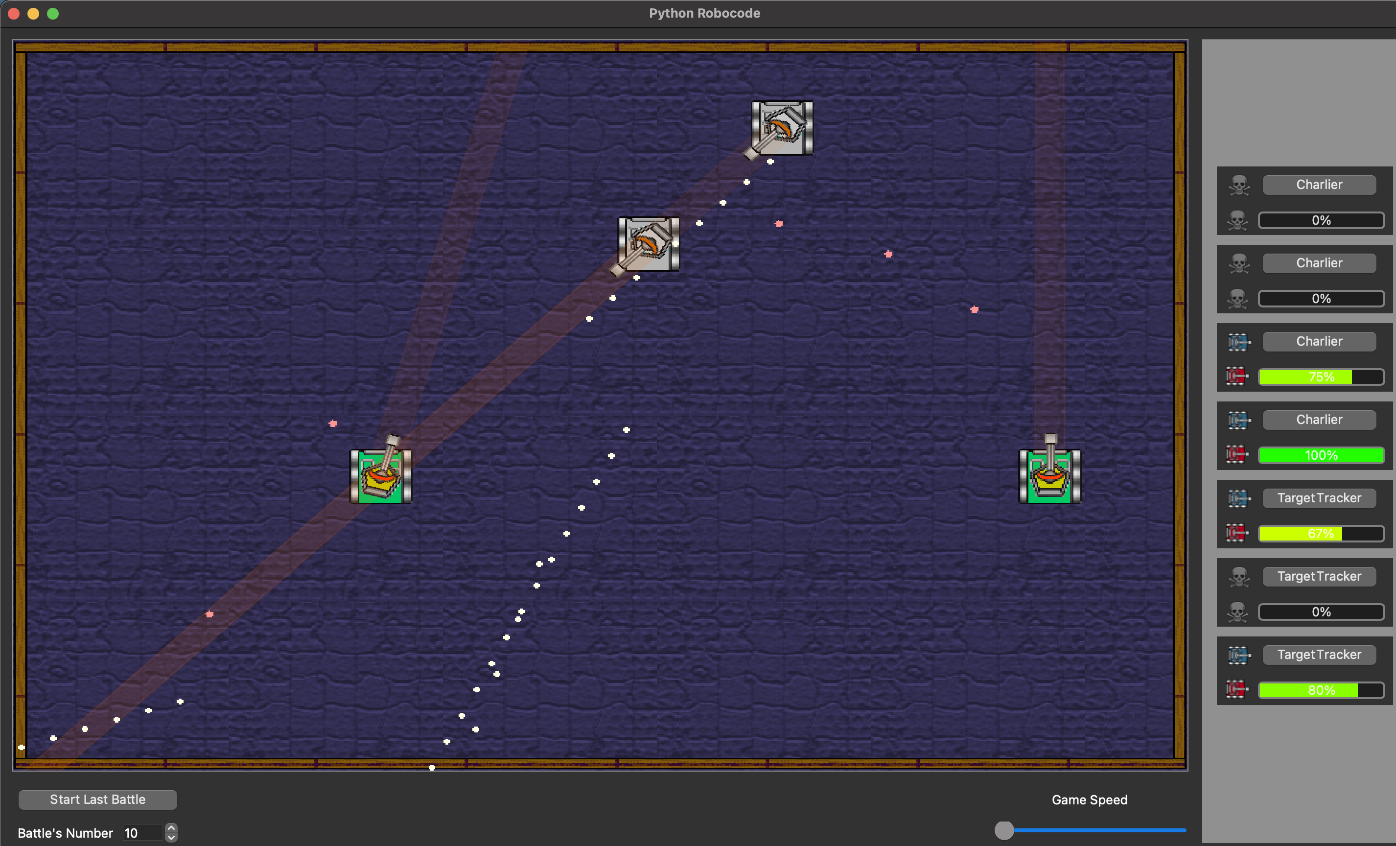 【作成中】Python版のRobocodeに挑戦してみた #PyQt - Qiita