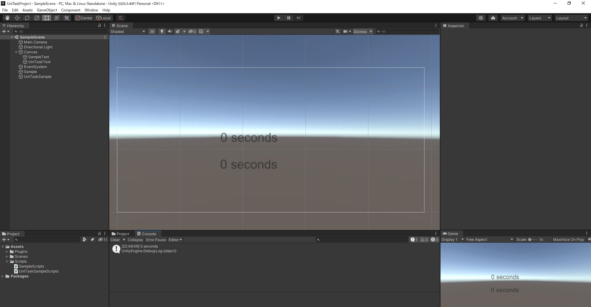 UniTaskの非同期処理やってみた #Unity - Qiita