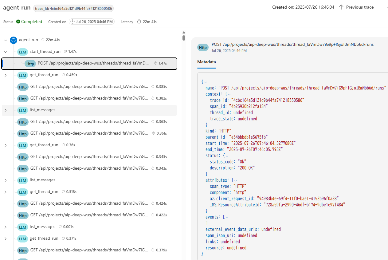Azure の Deep Research tool の動きをトレース #Python - Qiita
