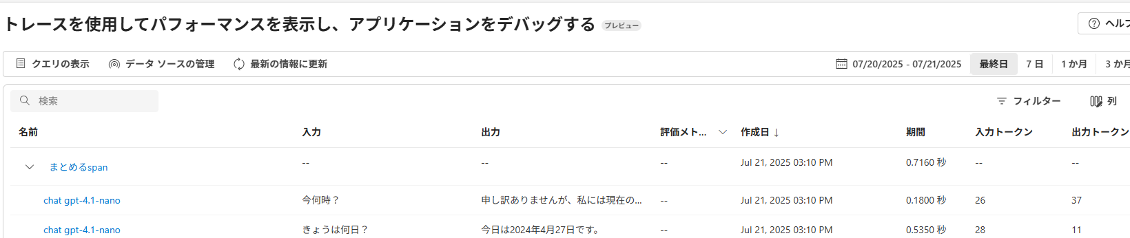 Azure AI FoundryでChat Completion APIの結果をトレースと監視 #Python - Qiita