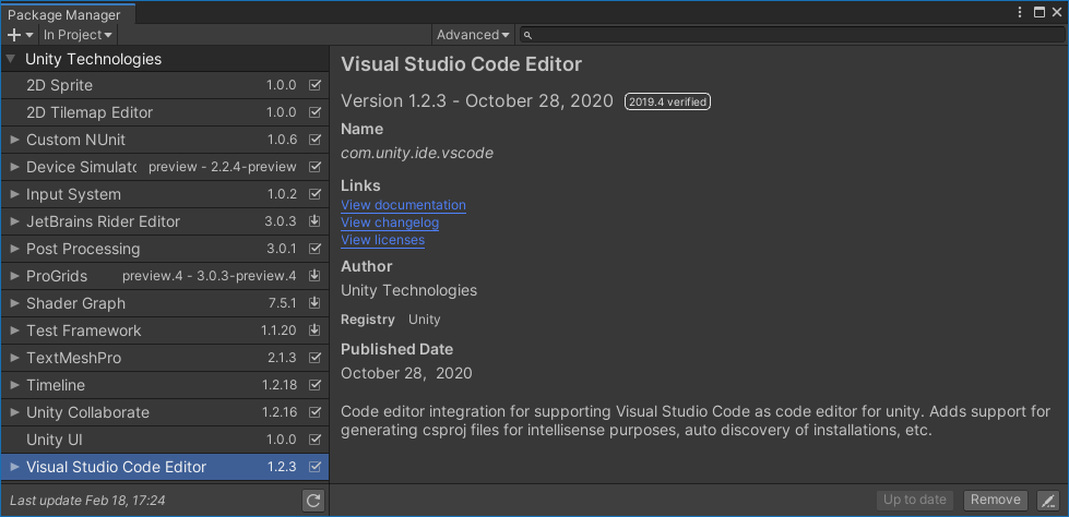 UnityとVScodeで開発するための環境構築【2021年】 #C# - Qiita