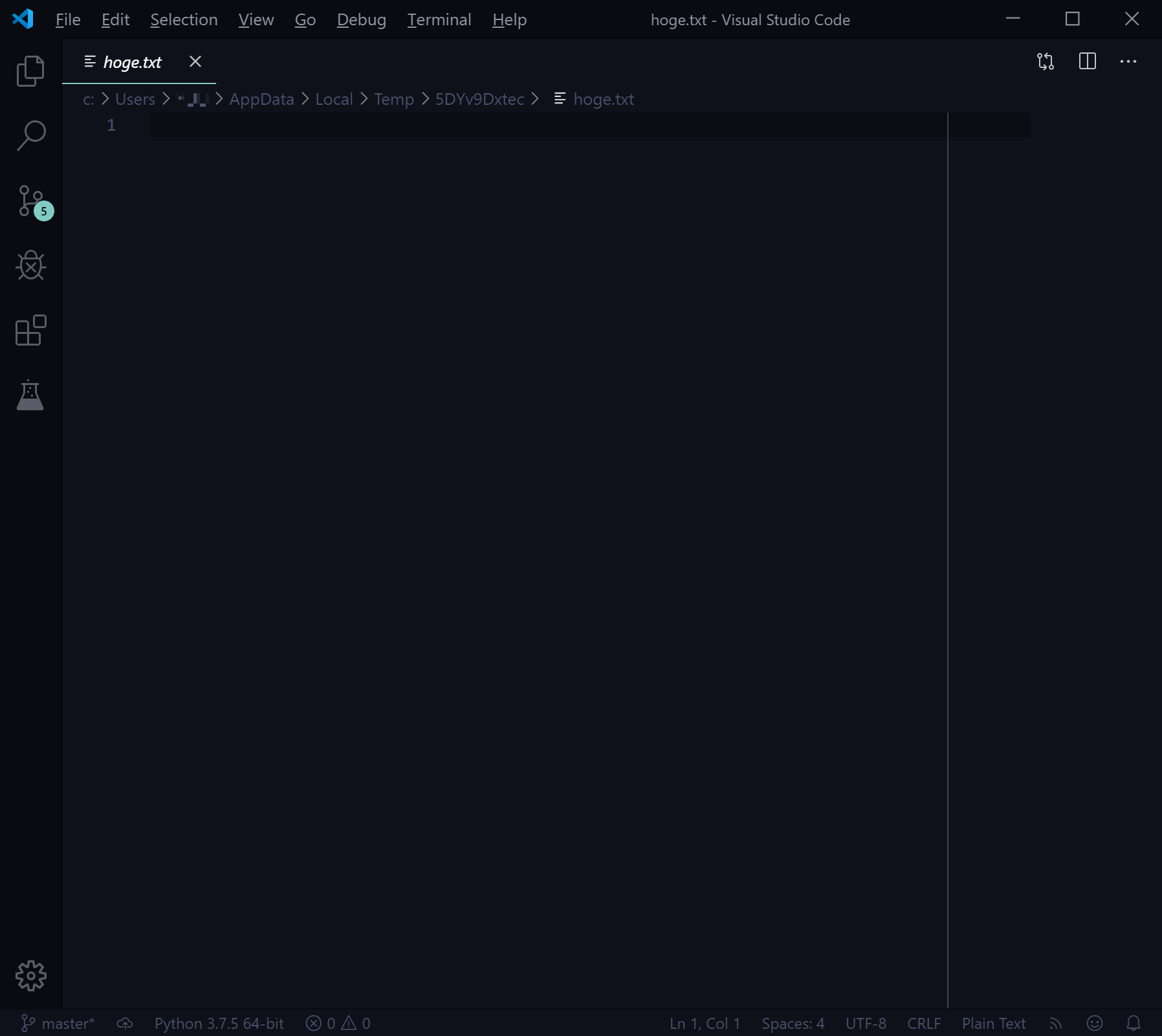 Visual Studio Codeで仮想マシン(VirtualBox)内のファイルを編集する #Windows - Qiita