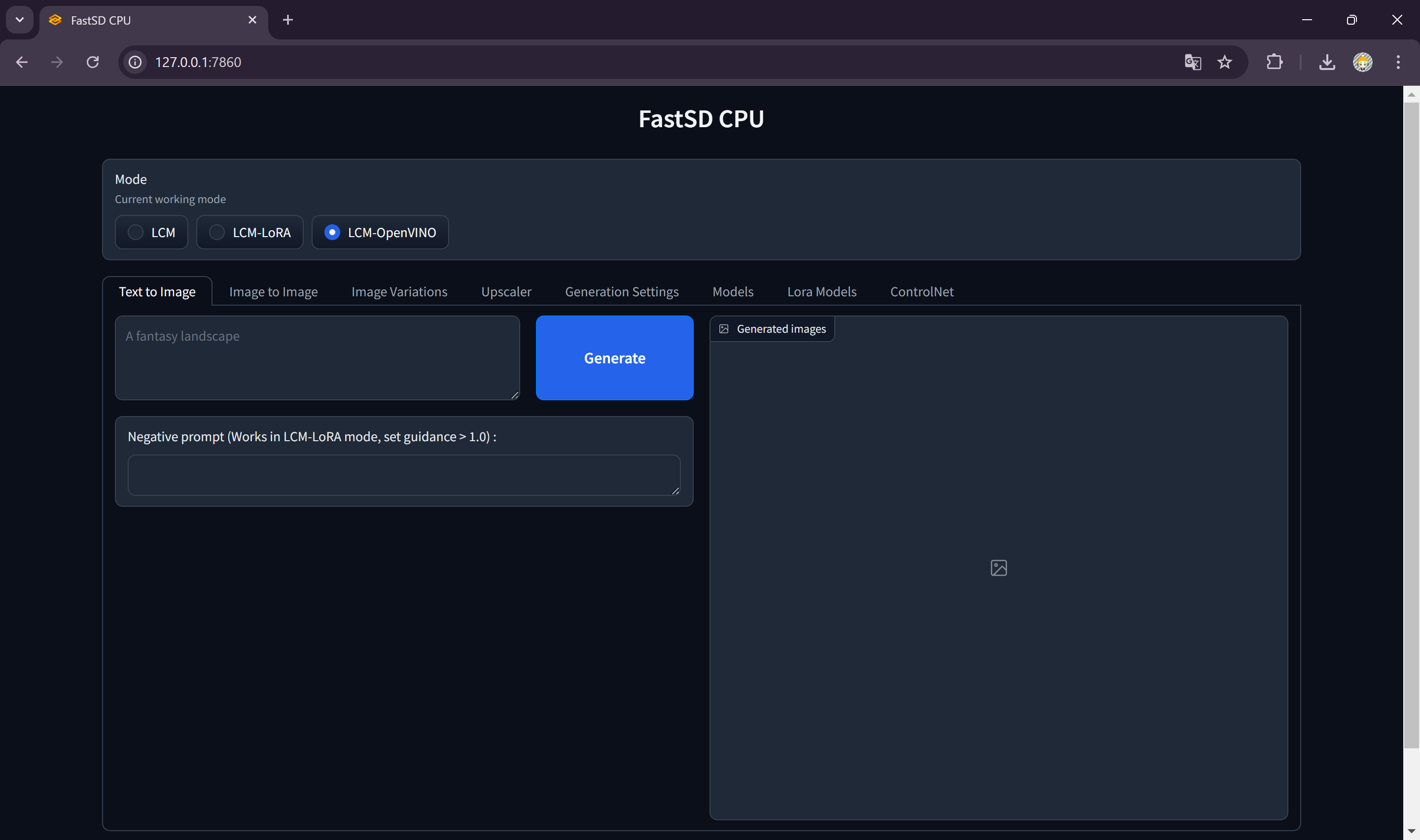 【グラボなしで1秒画像生成】Stable Diffusionの高速版FastSD CPUを試してみた #AI - Qiita