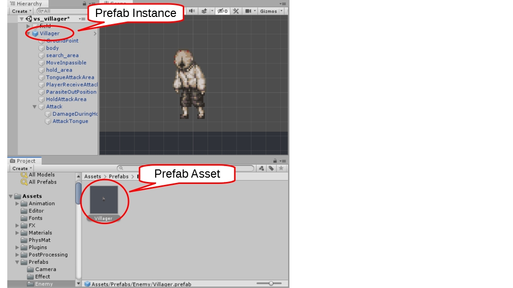 とっても便利！Unity Prefab Variants のおかげで簡単にいろんなゾンビが作れました！ #Unity2018 - Qiita
