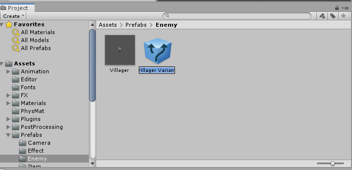とっても便利！Unity Prefab Variants のおかげで簡単にいろんなゾンビが作れました！ #Unity2018 - Qiita