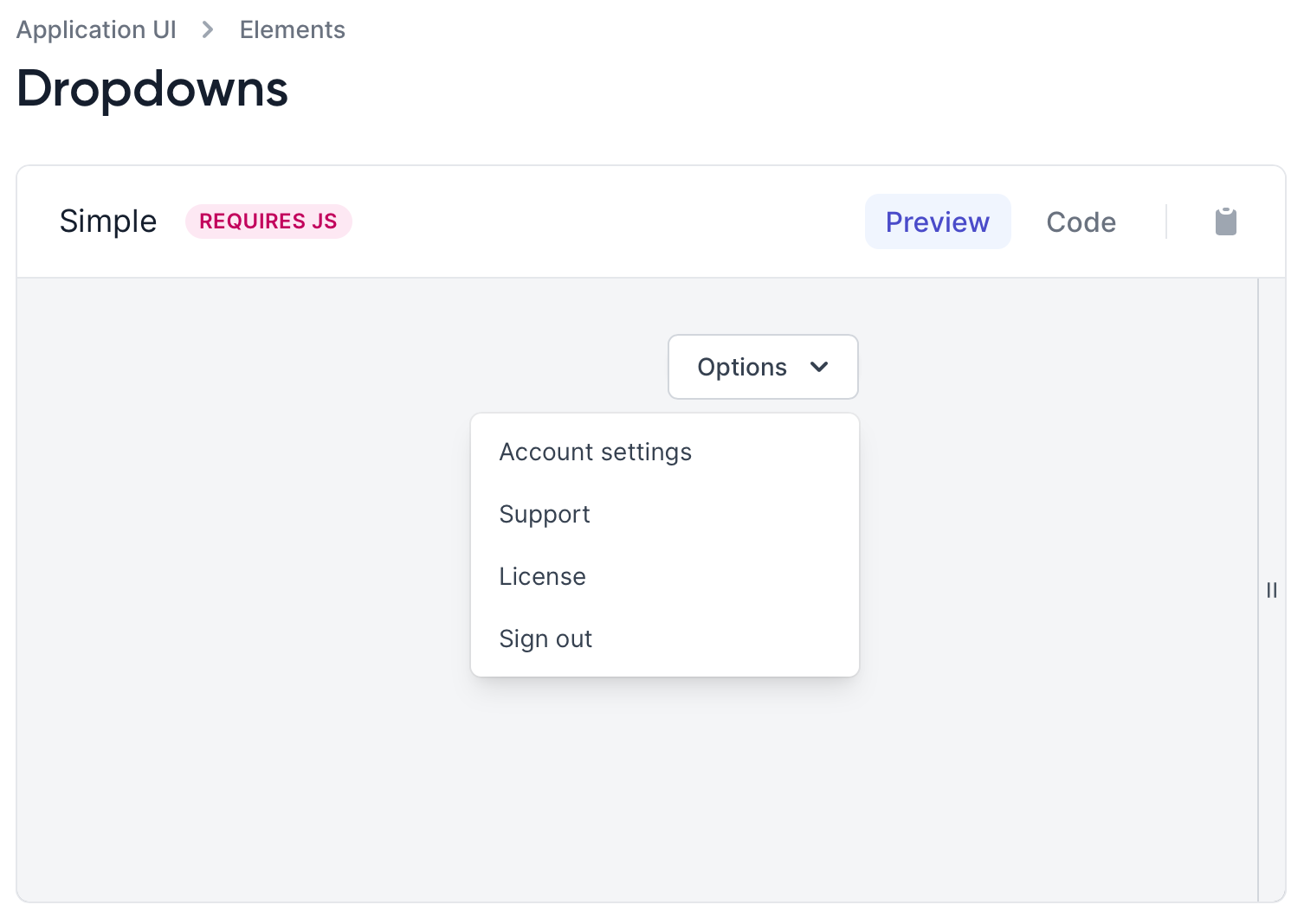 Elmでtailwinduiのドロップダウンを実装してみる Tailwindcss Qiita