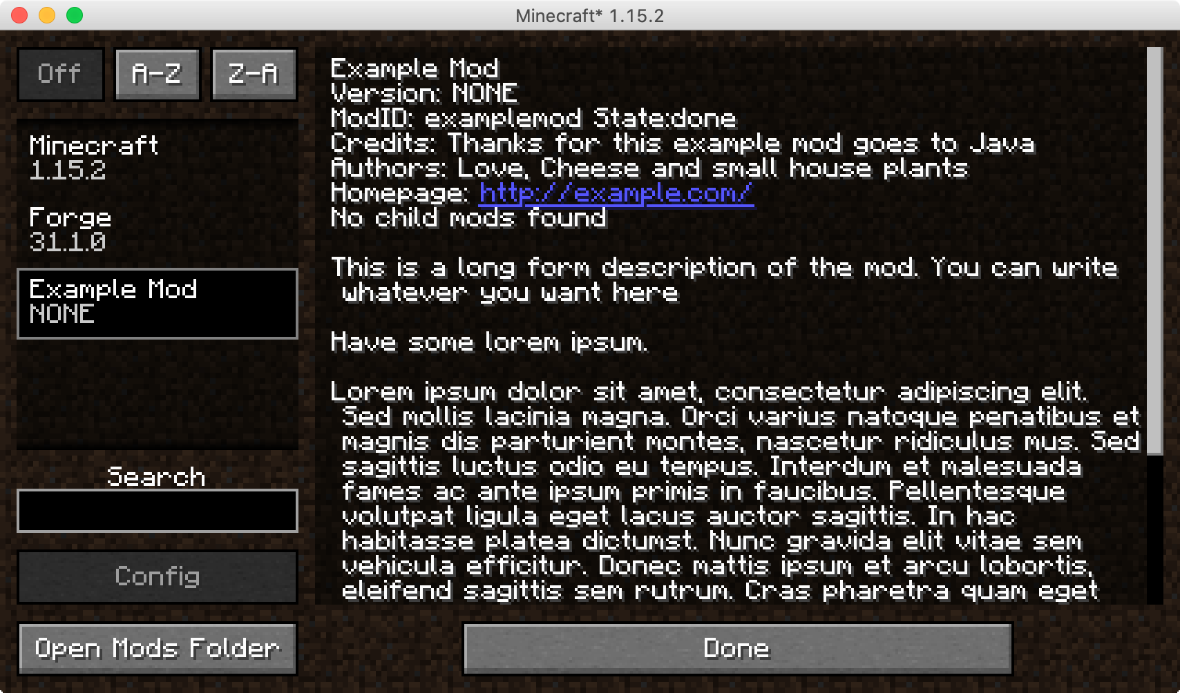 Minecraft Mod 開発環境構築 (IntelliJ IDEA + Minecraft Forge 1.15.2) + Hello World Mod 作成 #Java - Qiita