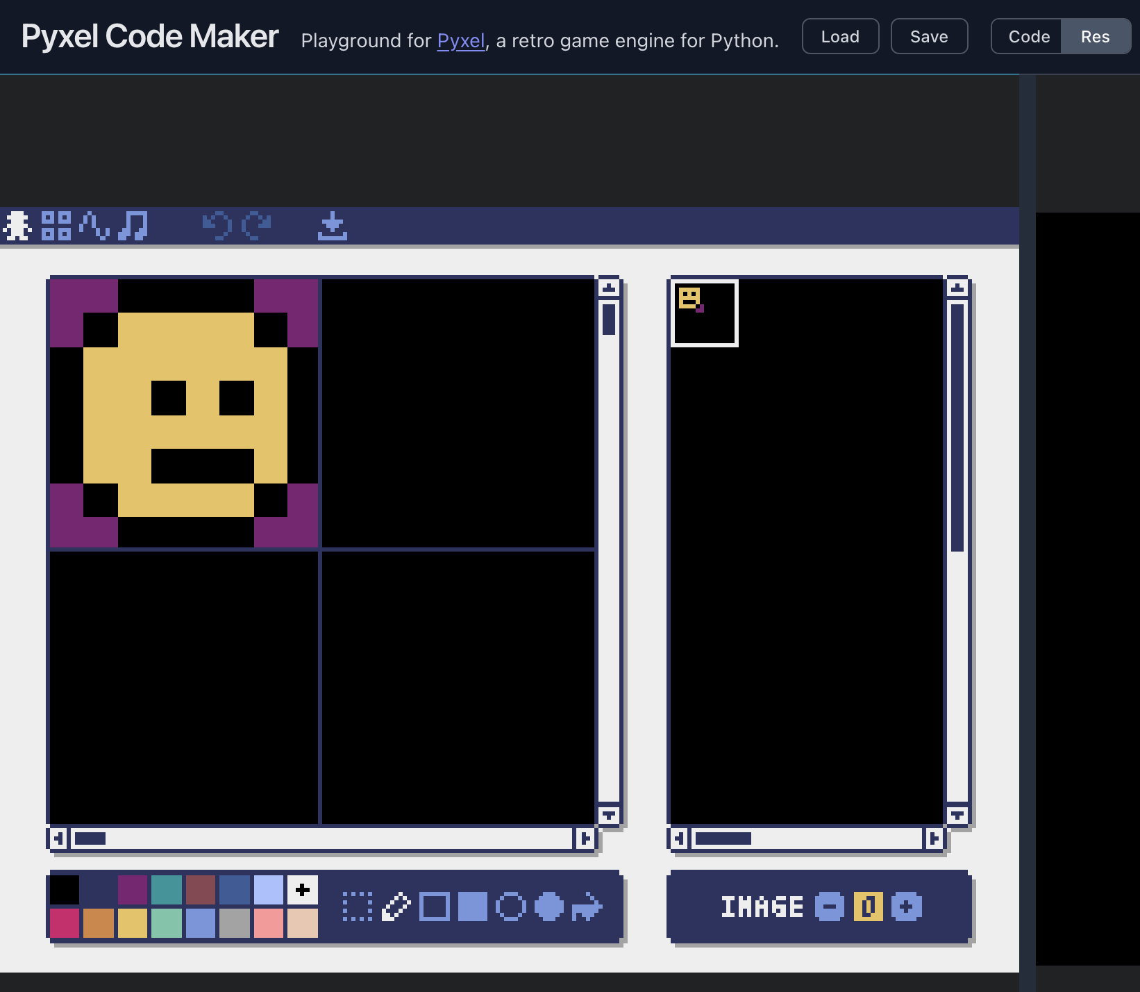 【公式】準備ゼロで使えるPyxel開発環境『Pyxel Code Maker』のご紹介 #Python - Qiita