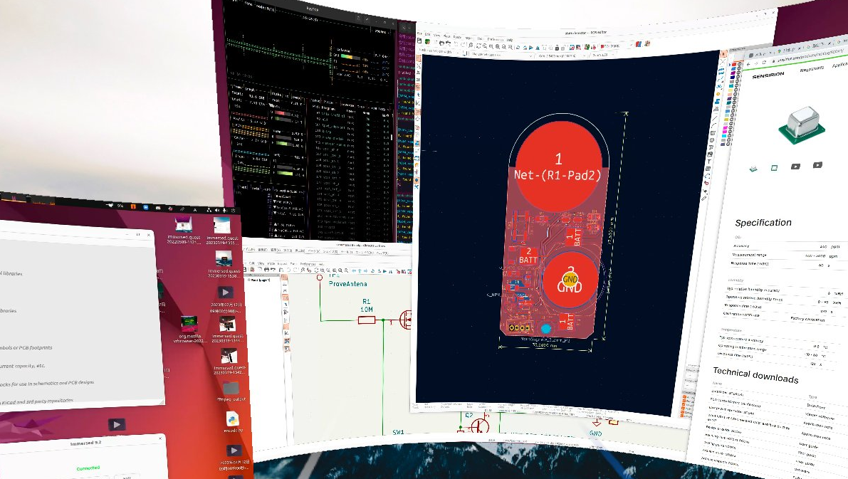 Oculus Quest 2 ( Meta Quest 2 ) を Ubuntu Linux のディスプレイとして使用する #OculusQuest - Qiita