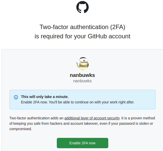 ブラウザ拡張で GitHub 2FA を行う #2段階認証 - Qiita