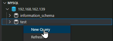 VSCode で MySQL の操作ができるようにする #MySQL - Qiita