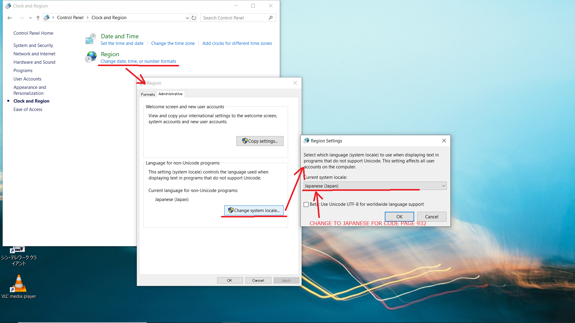 Windows 10 の 日本語ロケールを CP932 から UTF-8 にする #Windows10 - Qiita