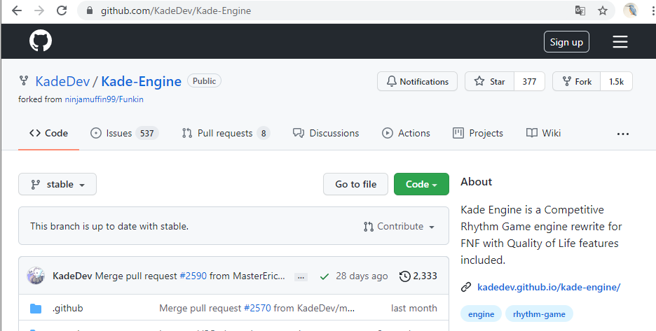 Friday Night Funkin' の Kade Engine を Windows でビルド #game - Qiita