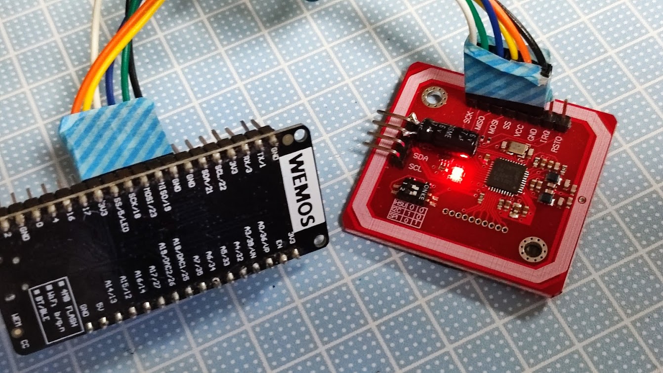 PN532 NFC RFID module + elechouse を ESP32 Arduino で試す #MIFARE - Qiita