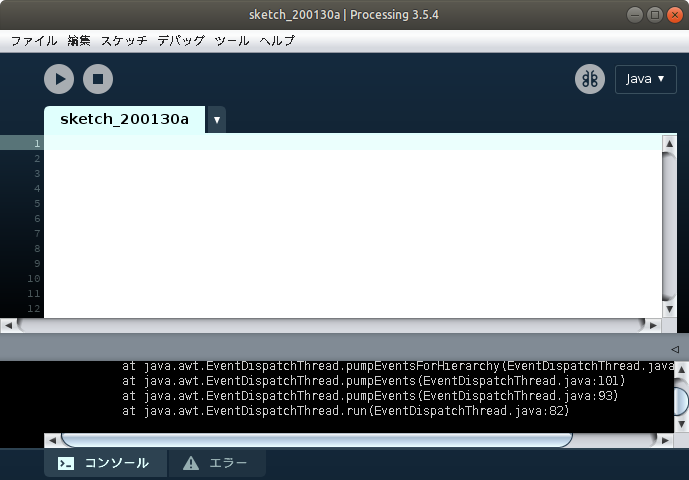 Ubuntu で Processing #processing - Qiita