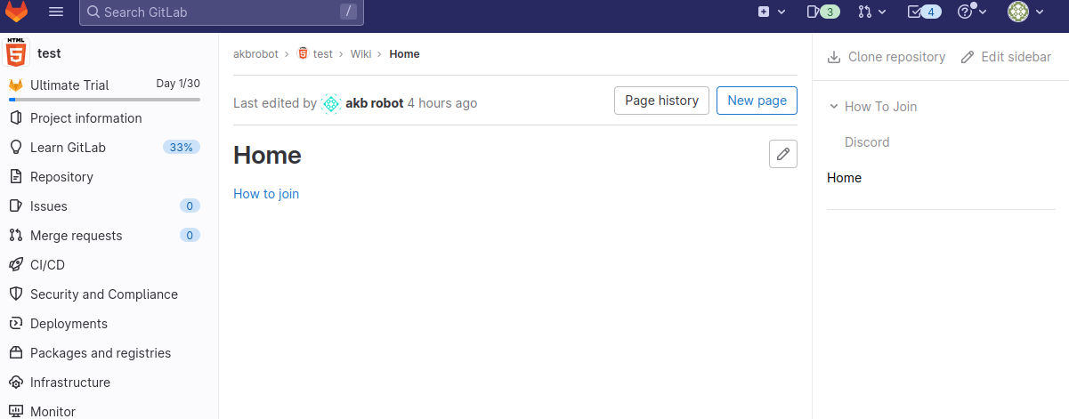 GitLab Group 内に一般公開用の Wiki ページを作る #wiki - Qiita