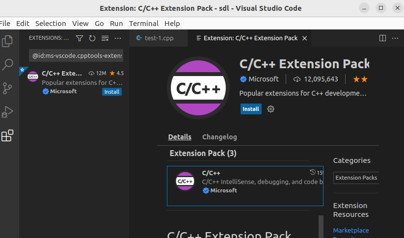 Visual Studio Code で SDL2 サンプルプログラムをビルド #C++ - Qiita