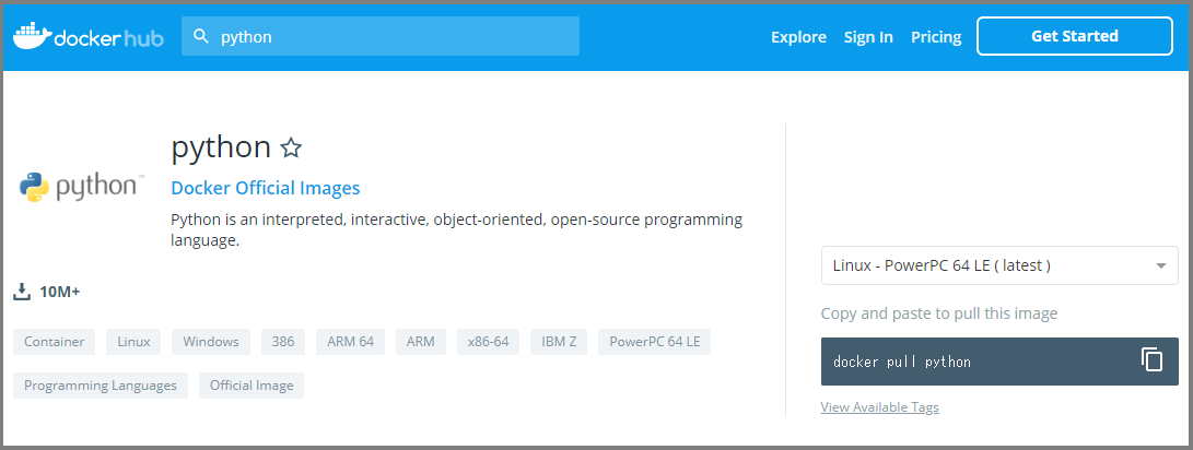 Dockerコンテナ構築手順① Dockerfile編 #Python - Qiita