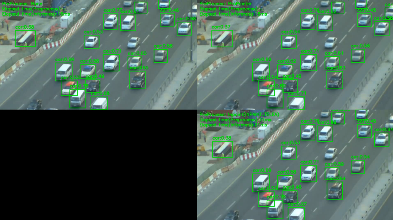 OpenCVのInpaintingでオクルージョン画像の物体検出精度向上🔍 #Python - Qiita