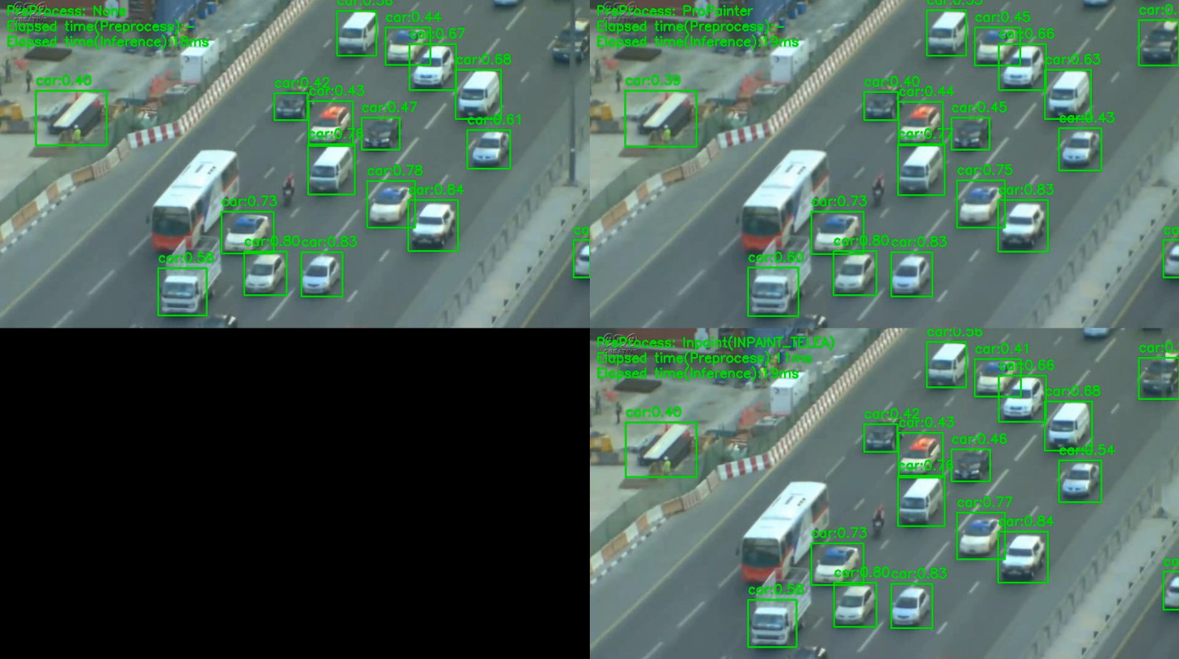 OpenCVのInpaintingでオクルージョン画像の物体検出精度向上🔍 #Python - Qiita