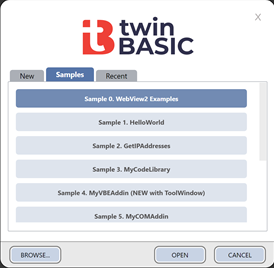twinBASICの統合環境(IDE)による開発 #VisualBasic - Qiita