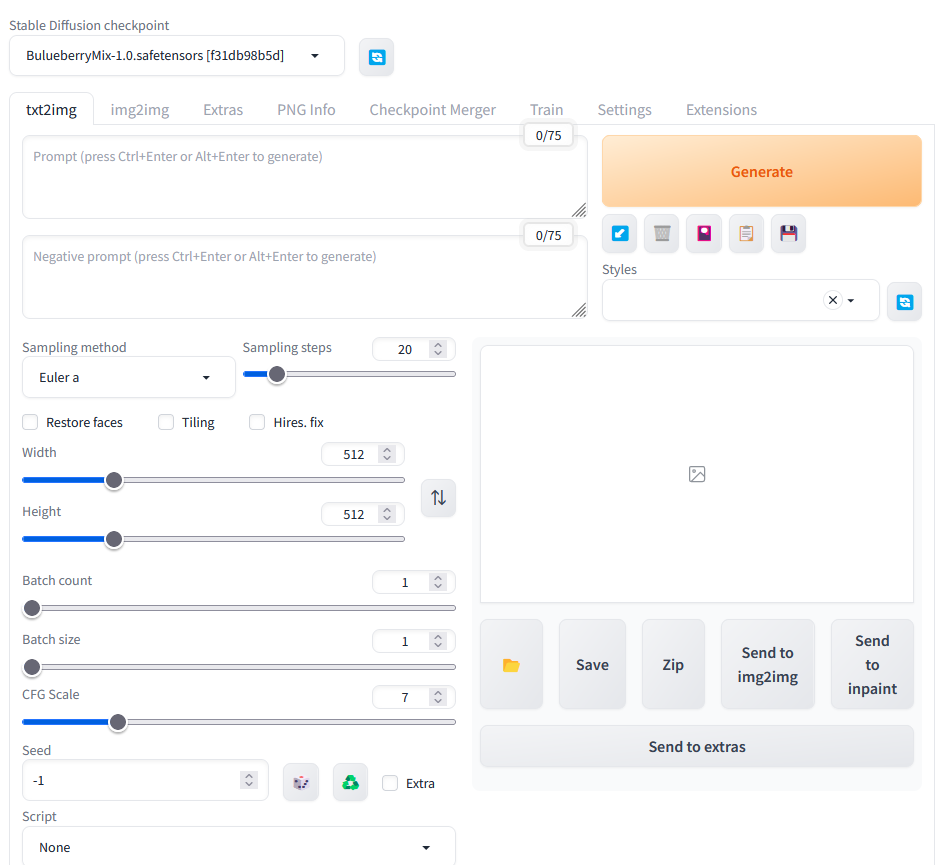 【Paperspace】Stable Diffusion Web UI を月額定額で使う #Python - Qiita