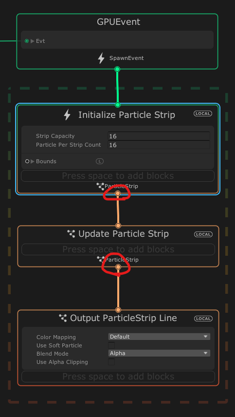 【VFX Graph】Particle Strip を使ってみる #Unity - Qiita